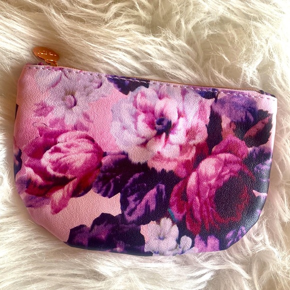 ipsy | Bags | Ipsy May 222 Purple Floral Print Makeup Bag | Poshmark